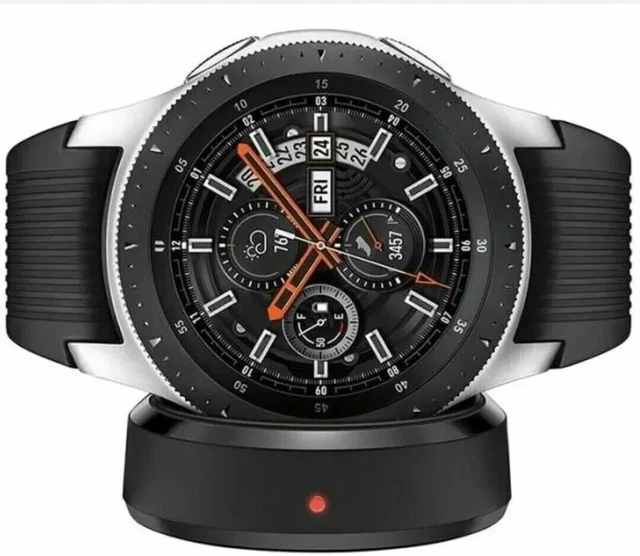 SAMSUNG GALAXY WATCH 46mm SM-R800 Bluetooth GPS Smartwatch Grade A WITH ...