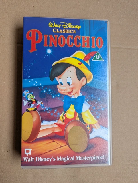 PINOCCHIO (VHS) WALT Disney Classics £3.50 - PicClick UK