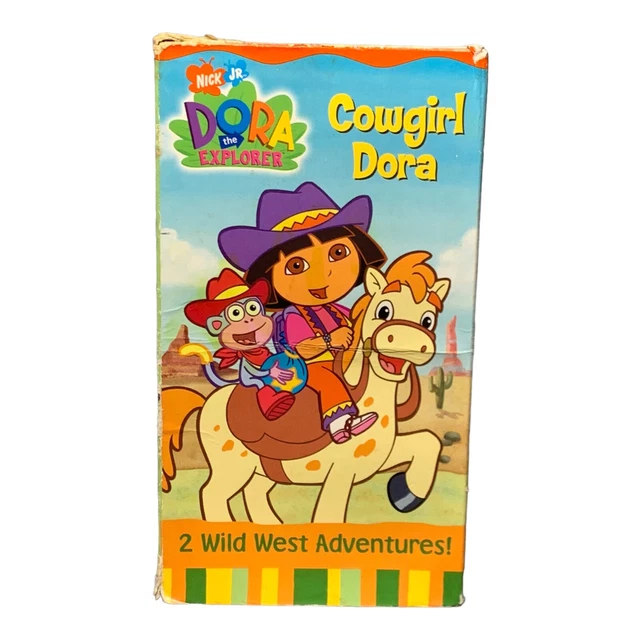 Nick Jr Dora The Explorer Cowgirl Dora Vhs Videocassetta 2 Wild West Adventures Eur 6 75