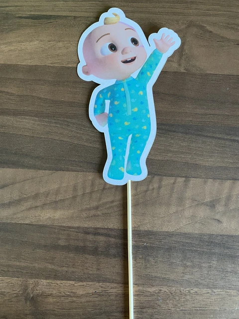 COCOMELON JJ CAKE topper Birthday party cake Topper £3.99 - PicClick UK