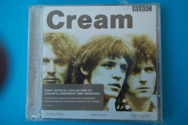 CREAM &BBC SESSIONS& Cd First Official Collection Of Cream's Legendary ...