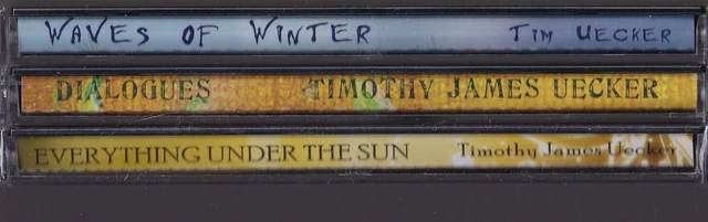 : LOT 3 CD Timothy James Uecker: Waves of Winter, Dialogues, Everything ...