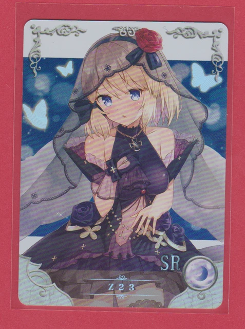 Z23 SR AZUR Lane Holographic Anime Waifu Goddess Story £4.99 - PicClick UK