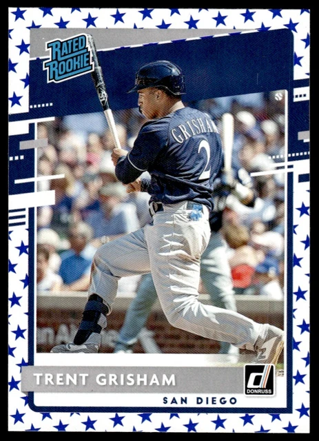 2020 EMOJI ROOKIE CLASSÉ DONRUSS Trent Grisham Rookie San Diego Padres ...