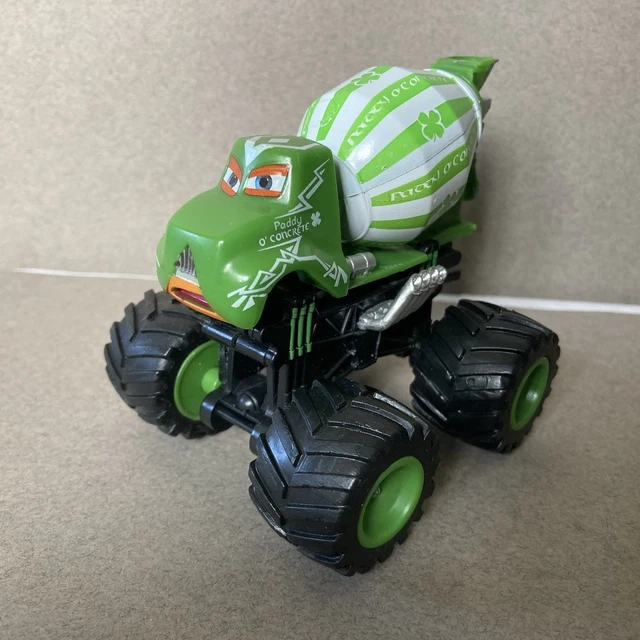VOITURE DISNEY PIXAR Cars Toon Mater Paddy O Concrete Monster Truck ...