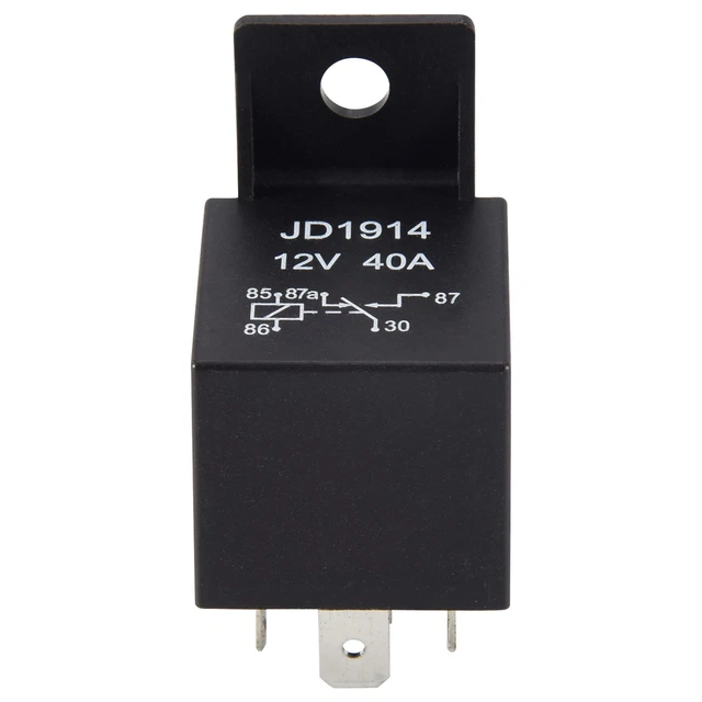 12V VOLT 40A 5 Pin Umschaltrelais Automobil Auto Motorrad Boot Fahrrad ...