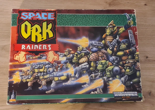 SPACE ORK RAIDERS Box Metal Metall Rogue Trader Warhammer 40k OOP ...