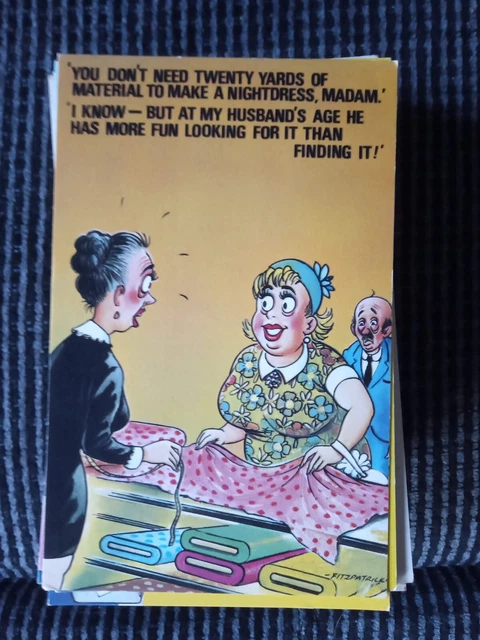 VINTAGE SAUCY SEASIDE Comic Postcard Bamforth Series No 81 by ...