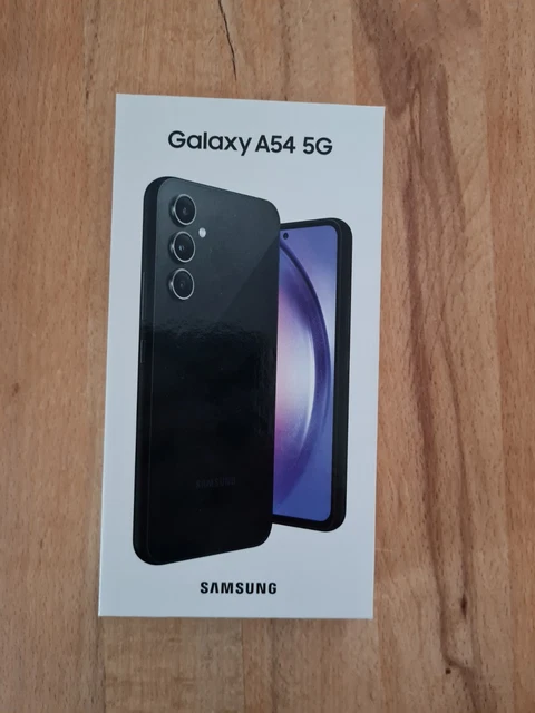 SAMSUNG GALAXY A54 5G - 128GB - Awesome Black (Ohne Simlock) (Dual-SIM), Neu EUR 322,00 ...