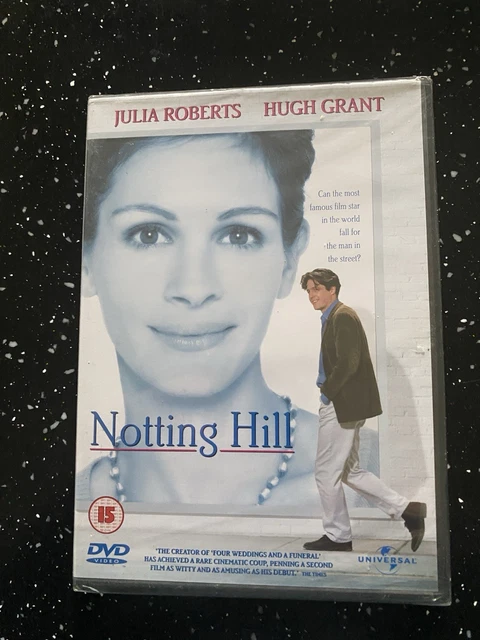 NOTTING HILL DVD 1999 Starring Julia Roberts, Michell Certified 15 £3. ...