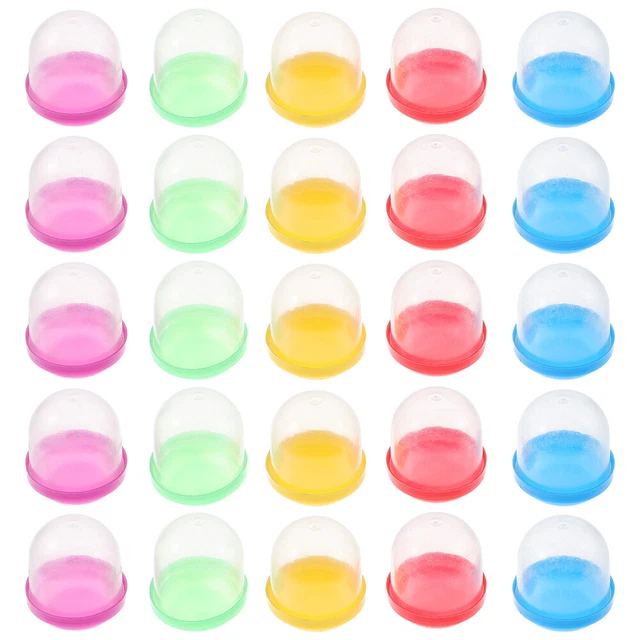 50PCS VENDING MACHINE Capsules Empty Container Plastic Fillable Balls ...