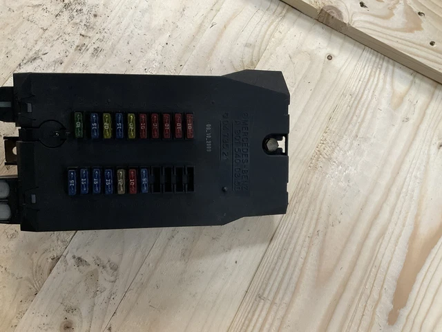MERCEDES SPRINTER W903 Fuse Box Relay Electrical Box Unit A9015400350 £ ...