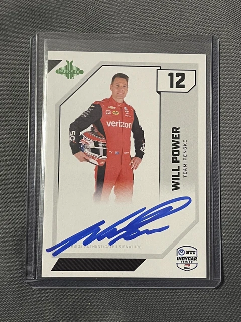 WILL POWER 2024 Parkside IndyCar Signature Series AUTO Team Penske (B ...