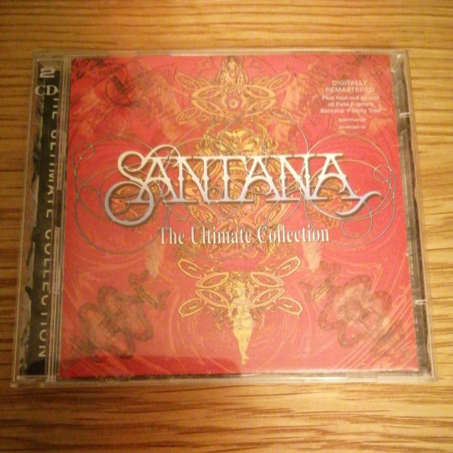 THE ULTIMATE COLLECTION by Santana (CD, 2000) Rarer Red version with ...