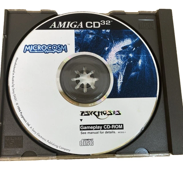 AMIGA CD 32 Microcosm Disc only £6.00 - PicClick UK