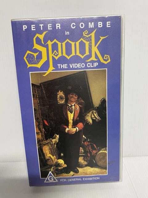 PETER COMBE IN Spook The Video Clip VHS Vintage 1993 $59.95 - PicClick AU