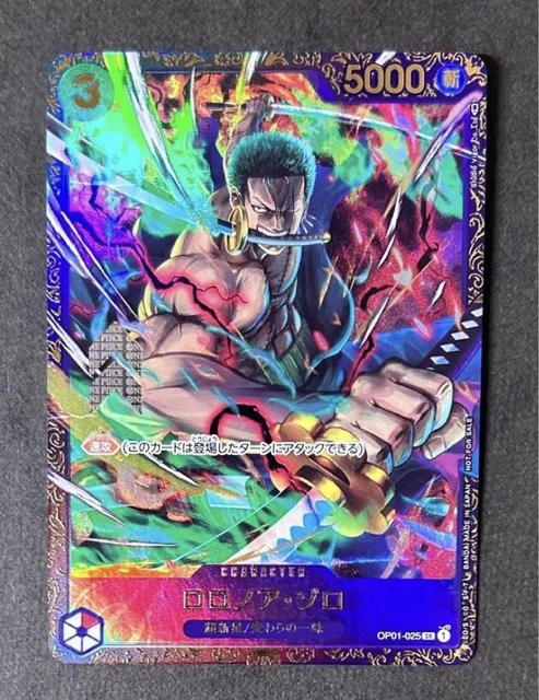 ONE PIECE CARD Game Roronoa Zoro OP01-025 Flagship Battle 2023 Promo Japan £560.72 - PicClick UK