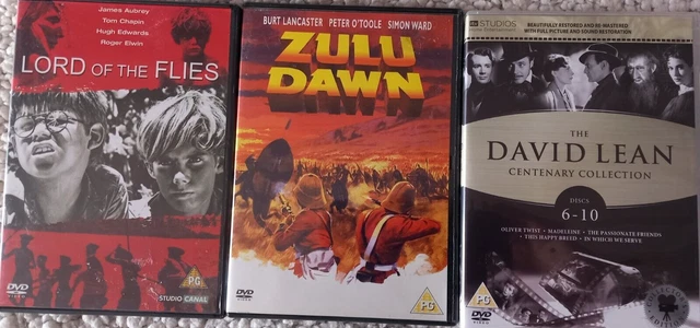 7X CLASSIC BRITISH films on DVD 5x David Lean + Lord Of The Flies ...