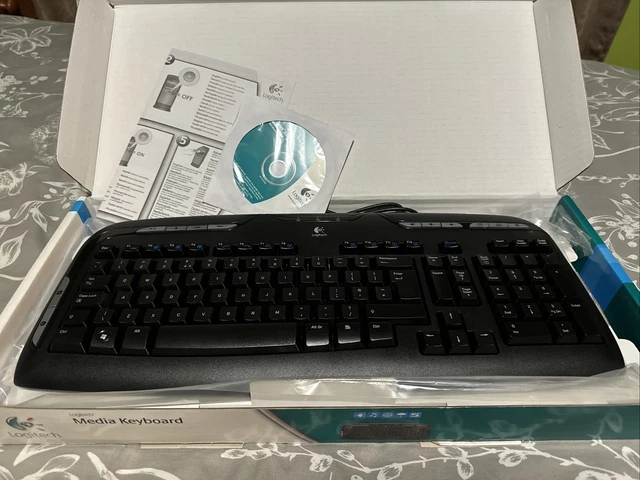 ORIGINAL LOGITECH MEDIA Keyboard Desktop Model - Y-SAE71 SK-2930 New In ...