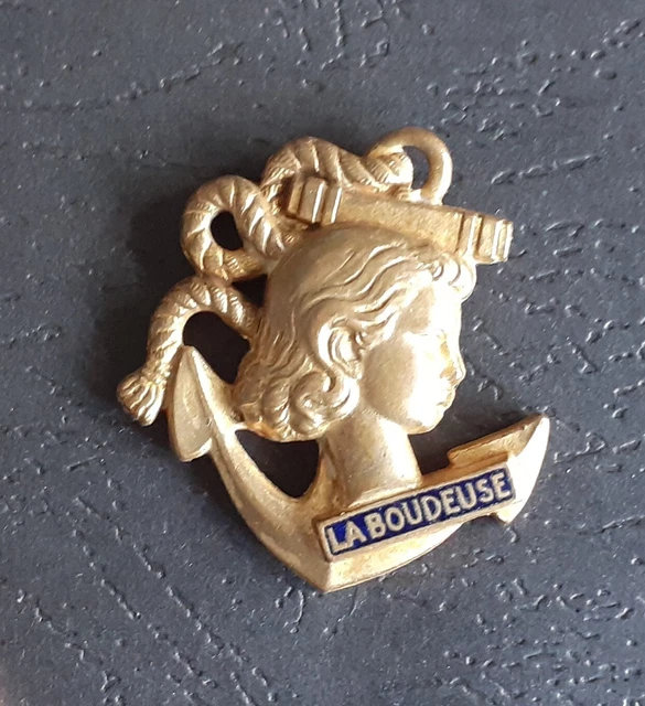 INSIGNE MARINE . Aviso Dragueur La Boudeuse . EUR 18,00 - PicClick FR
