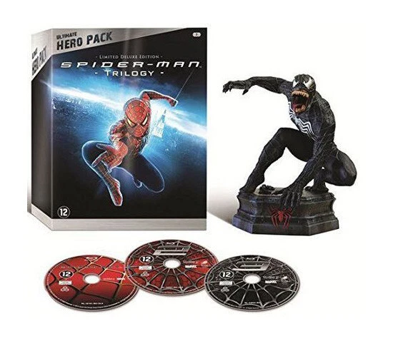 SPIDER-MAN TRILOGY - Ultimate Hero Figure Pack ""Venom"" Blu-ray Box ...