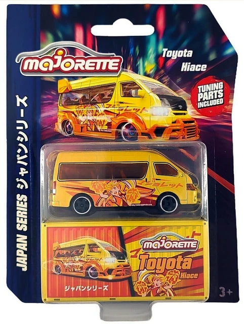 RARE MAJORETTE JAPAN Series TOYOTA HIACE YELLOW New EUR 9,99 - PicClick FR