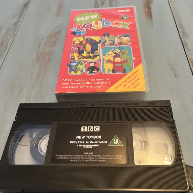 NOUVEAU TOYBOX BBC Video Facteur Pat Teletubbies Noddy Pal Vhs Vidéo ...