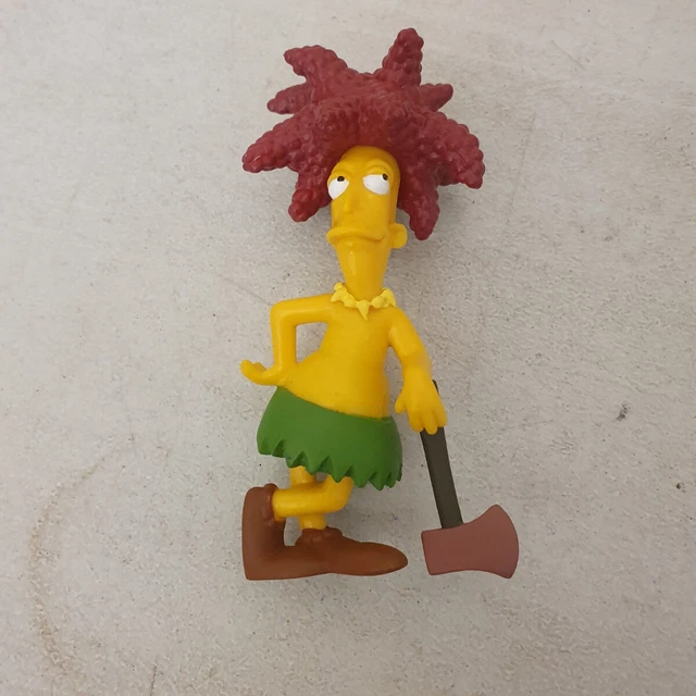 FOX 2005 MULTICOLOURED The Simpsons Sideshow Bob with Axe Plastic ...