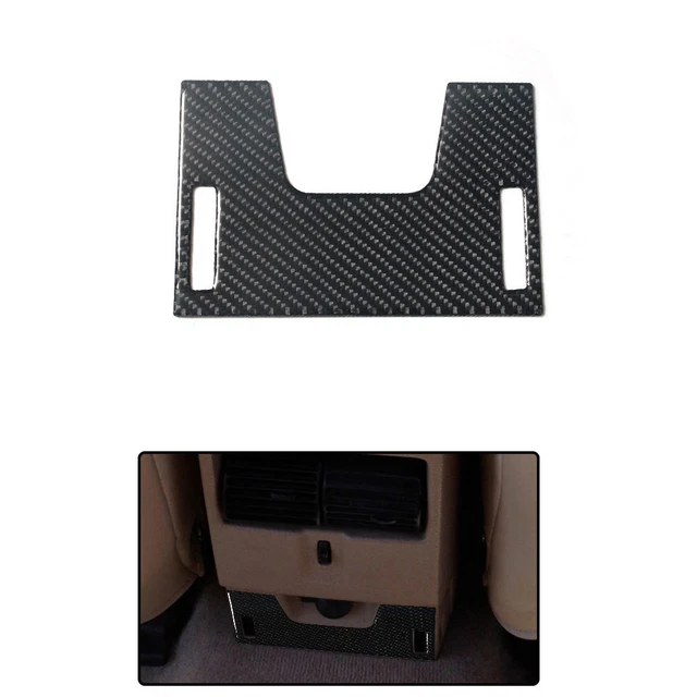 VEHICLE CARBON FIBER Rear center power output Sticker Decal For FORD ...