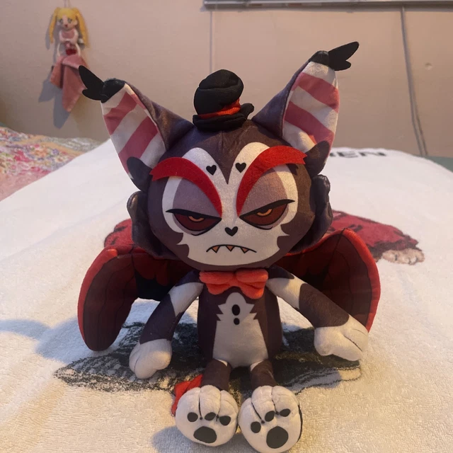 HAZBIN HOTEL HUSK Plush Figure Plushie Official Vivziepop Helluva Boss ...
