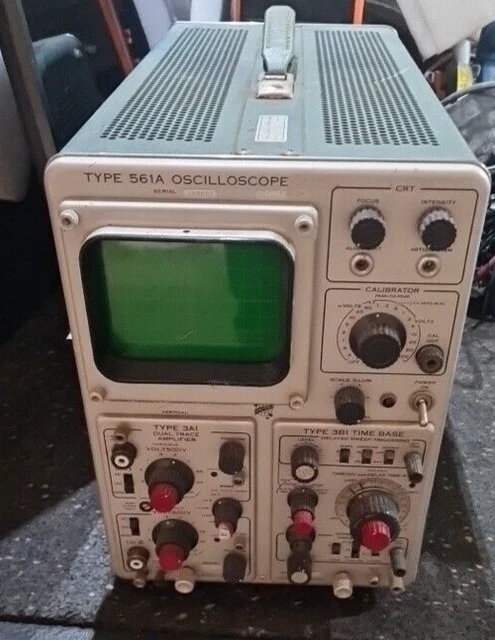 Tektronix Oszilloskop Type 561a Ungeprüft Ohne Kabel Eur 79 99 Picclick De