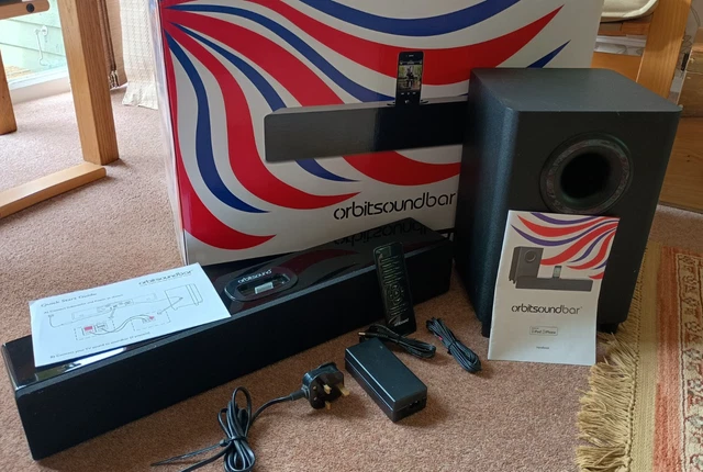ORBIT SOUND BAR T12 All Complete £73.48 - PicClick UK