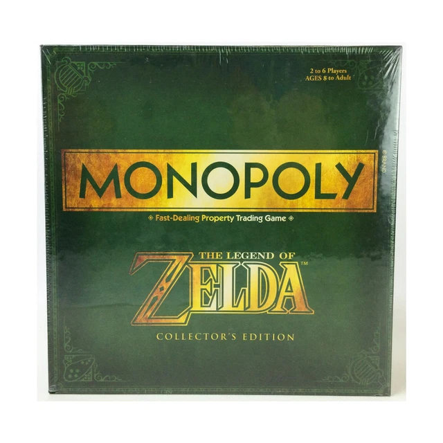 USAOPOLY MONOPOLY MONOPOLY - The Legend of Zelda édition collector ...