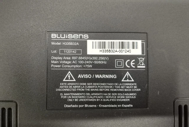 BASE PEANA PIE Soporte Blusens H335B32A Tv1017 EUR 25,00 - PicClick IT