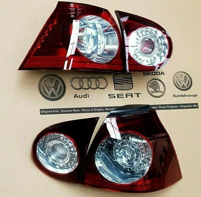 ORIGINAL VW GOLF 5 MK5 V (05-09) R32 LED Taillights Rear Lights Set MK5 ...