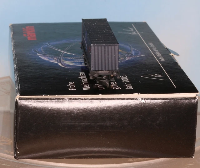 MÄRKLIN 8615..., ÉCHELLE Z, wagon publicitaire base wagon porte ...