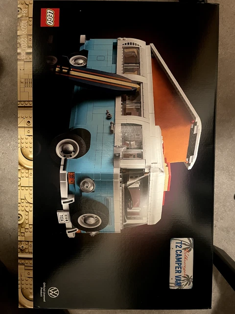 LEGO CREATOR EXPERT Volkswagen T2 Camping Bus Construction Toy (10279 ...