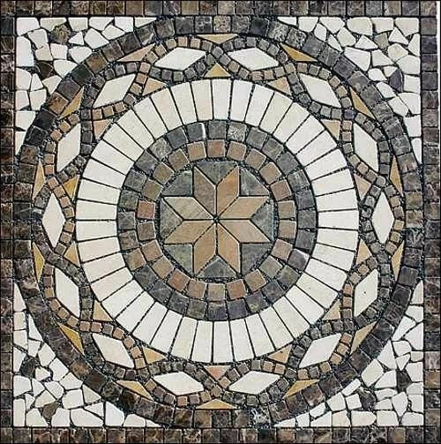 16 SHEETS MOSAIC floor 20x29cm EMBOSSED textured dollhouse 21x29cm each ...