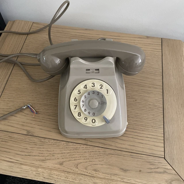 VINTAGE FACE STANDARD Rotary Dial Telephone. Italian. £20.00 - PicClick UK