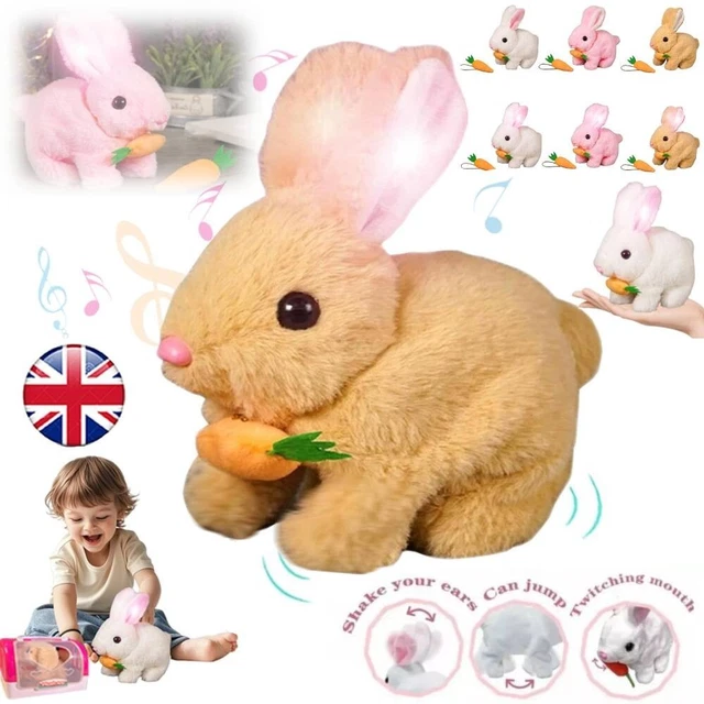 BUNBY, MY REALISTIC Bunny Toy, Plush Interactive Bunny Robot for ...