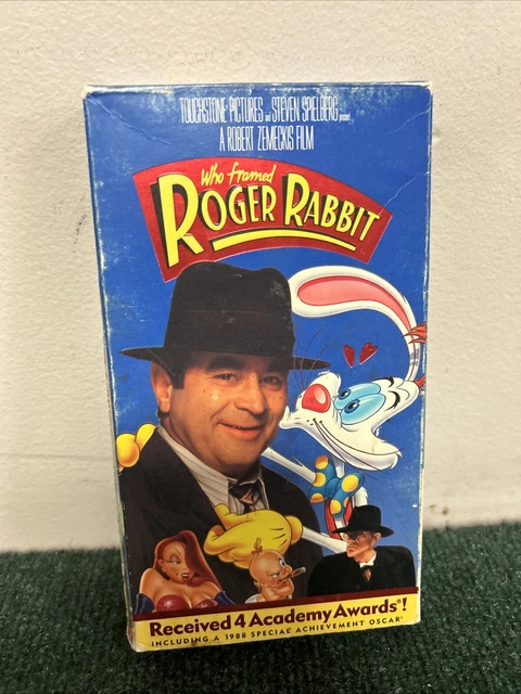 WHO FRAMED ROGER Rabbit VHS VCR Video Tape Used Movie Cartoon £8.48 ...