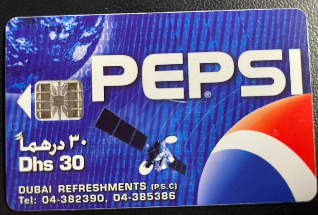 TÉLÉCARTE DUBAÏ/ PEPSI/PHONECARD /pepsi/ Etisalat/ Dubaï EUR 8,00 ...