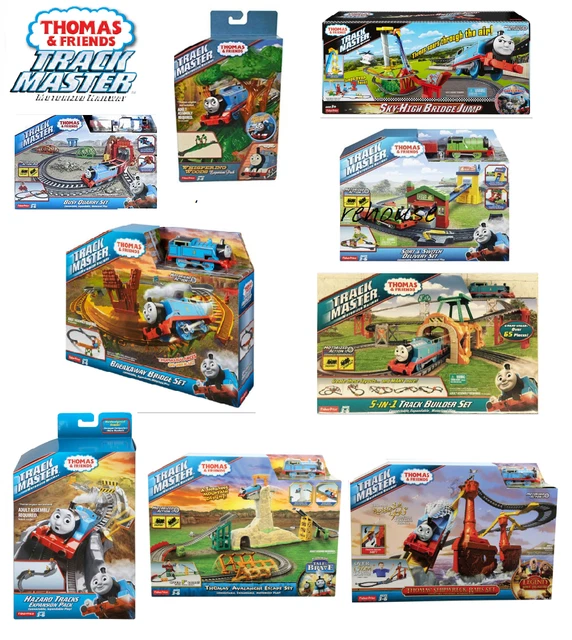 THOMAS THE TANK Engine & Friends Trackmaster Motorised Train Track Play ...