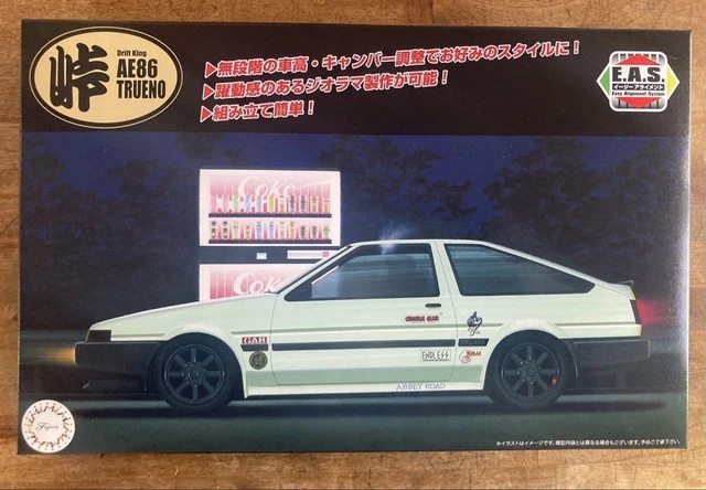 FUJIMI TOYOTA AE86 Hachiroku EAS 124 Scale Model Kit Gebraucht EUR 98 ...