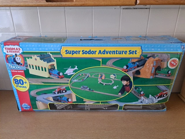 THOMAS & FRIENDS Trackmaster Super Sodor Adventure HUGE Set 80+ Pieces ...