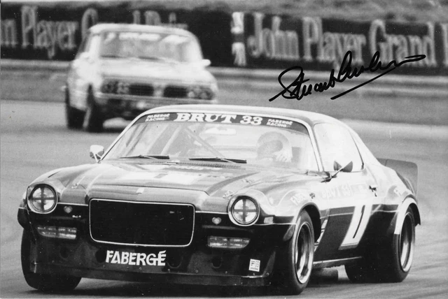 STUART GRAHAM SIGNED Chevrolet Camaro Z28 Tourist Trophy Silverstone 1975 £14.99 - PicClick UK