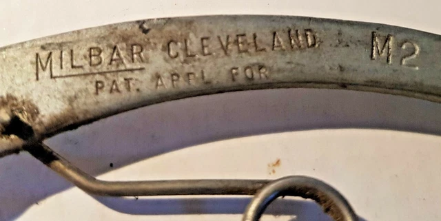 ALTE ZANGE SPEZIALZANGE mit Feststellrad USA von Milbar cleveland M2 ...
