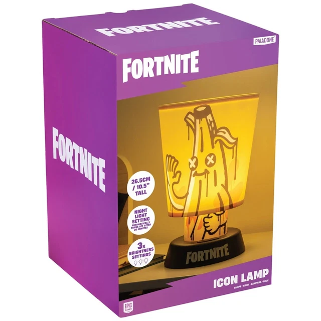 FORTNITE ICON LAMP With LED Bulb With With Shade Auto Off 26.5cm Tall ...