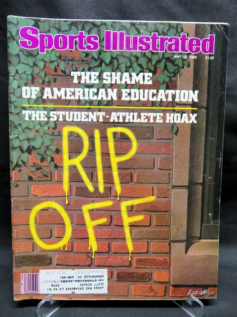 SHAME OF AMERICAN Education, Rip-Off, 1980 Sports Illustrated Magazine ...