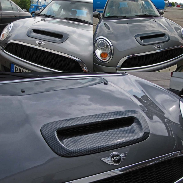 PRISE D'AIR CAPOT Dans Aspect Carbone Pour MINI COOPER S R55 R56 R57 ...